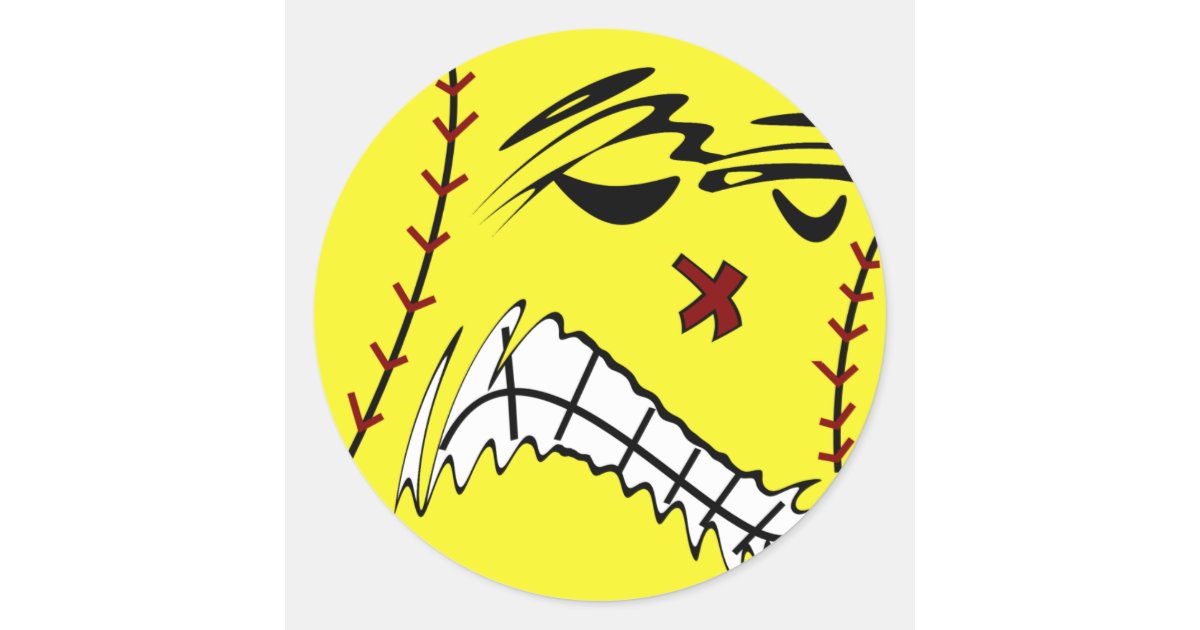 Fastpitch Softball Stickers | Zazzle