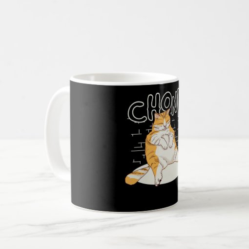Fat Cat Chonk Scale Chonky Meme Chonker Cat Coffee Mug | Zazzle