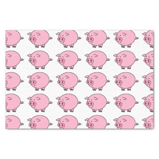 Fat Pig Tissue Paper | Zazzle.com