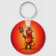 Fat red devil keychain | Zazzle