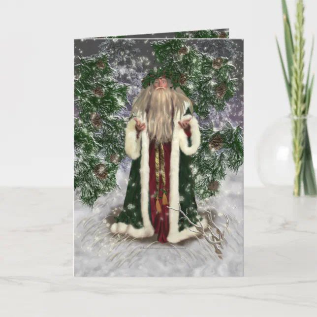 Father Christmas Card | Zazzle