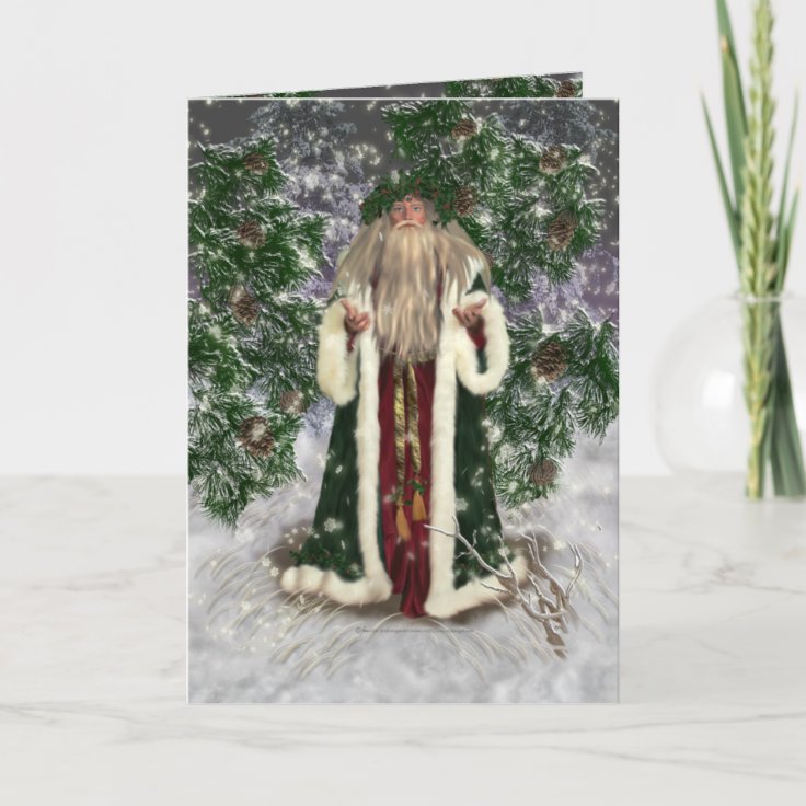 Father Christmas Card | Zazzle