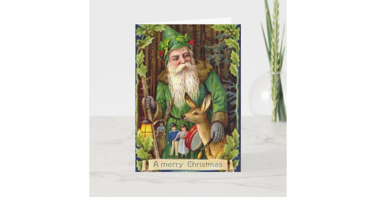 Father Christmas card | Zazzle