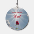 Father Dad Memorial Remembrance Spiritual Wind Chime | Zazzle