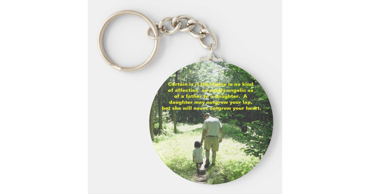 Father & Daughter Keychain | Zazzle.com