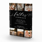 Father Dictionary Definition Photo Collage Black | Zazzle