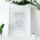Father of Bride Heaven Memorial Reserved Wedding Poster | Zazzle