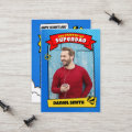 Fathers Day Card Comic Stepped Up Dad Trading Card | Zazzle