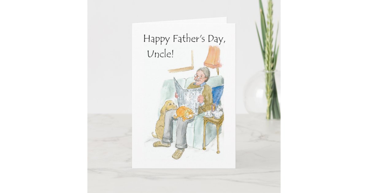 Father's Day Card for an Uncle | Zazzle