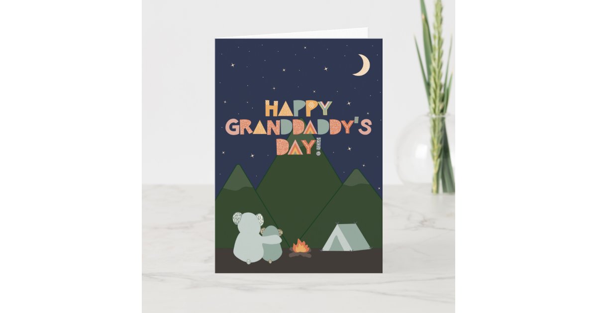 Father's Day Card for Granddaddy | Zazzle