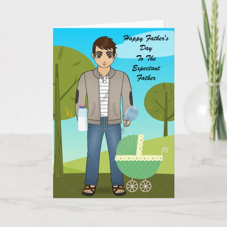 Father's Day Card for the Expectant Father | Zazzle