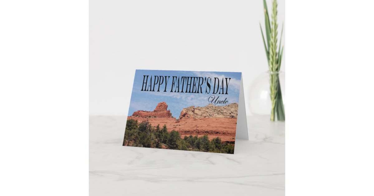 Father's Day Card For Uncle | Zazzle
