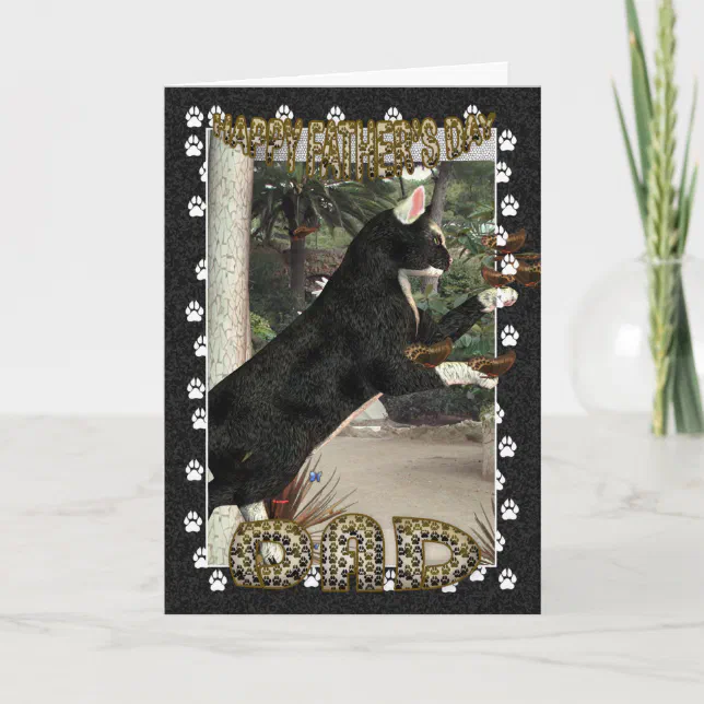 Father's Day Card Moonies Cool Cats Collection | Zazzle
