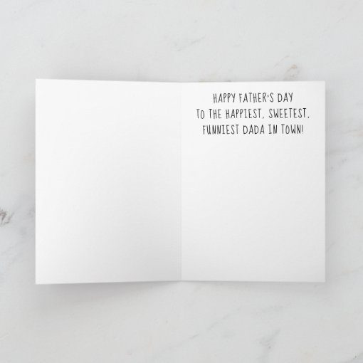 Father's Day Card/Personalize Dad, noun Card | Zazzle