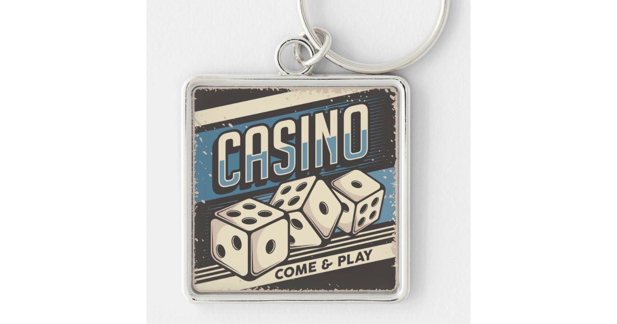 fathers Day Casino Dice Keychain | Zazzle