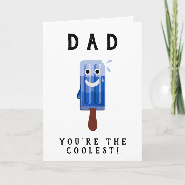Father's Day Cool Dad Card | Zazzle