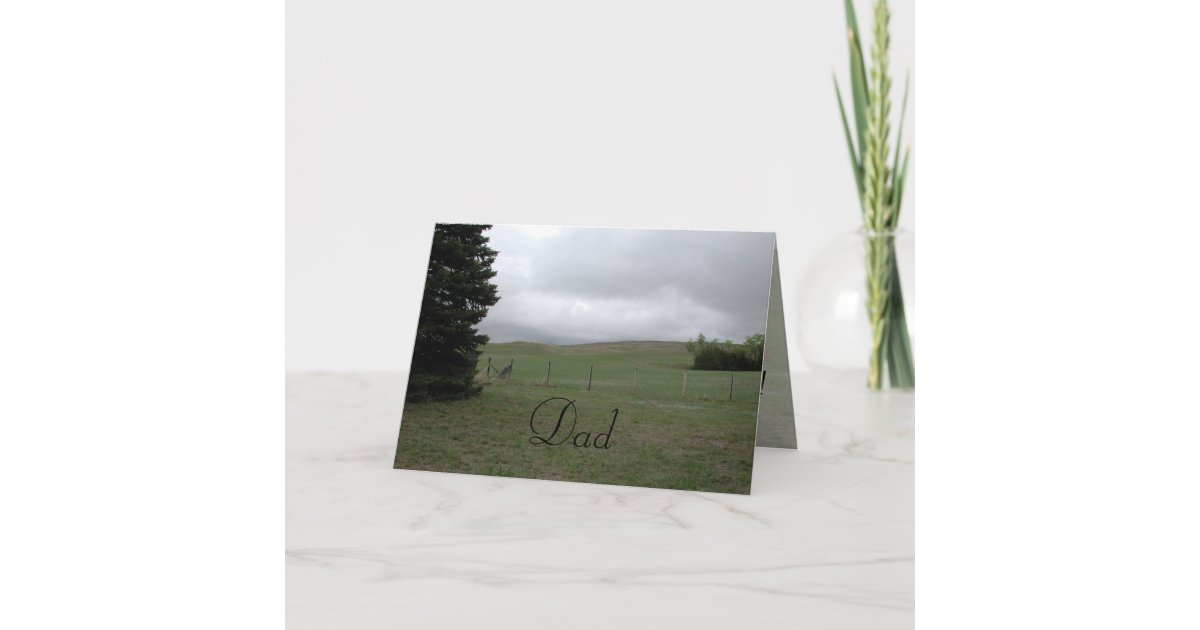 Fathers Day Country Card by Janz | Zazzle