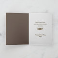 Father's Day, Dad Chief, Indian Headdress, Black Card | Zazzle