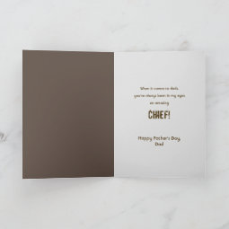 Father's Day, Dad Chief, Indian Headdress, Black Card | Zazzle