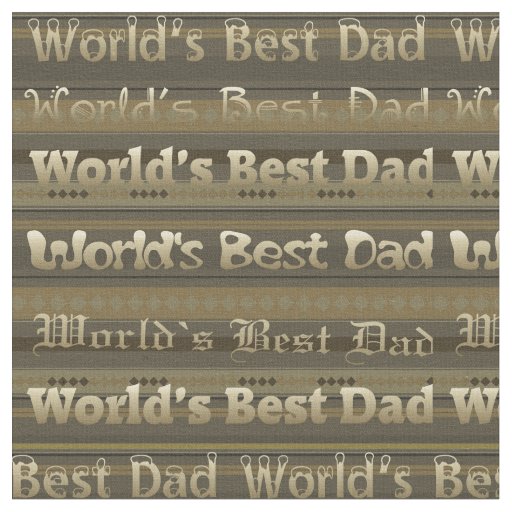 Father's Day Fabric | Zazzle