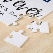 Fathers Day Gift Personalized Best Dad Ever Jigsaw Puzzle | Zazzle