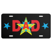 Father's Day Gift - Super Hero Dad License Plate | Zazzle
