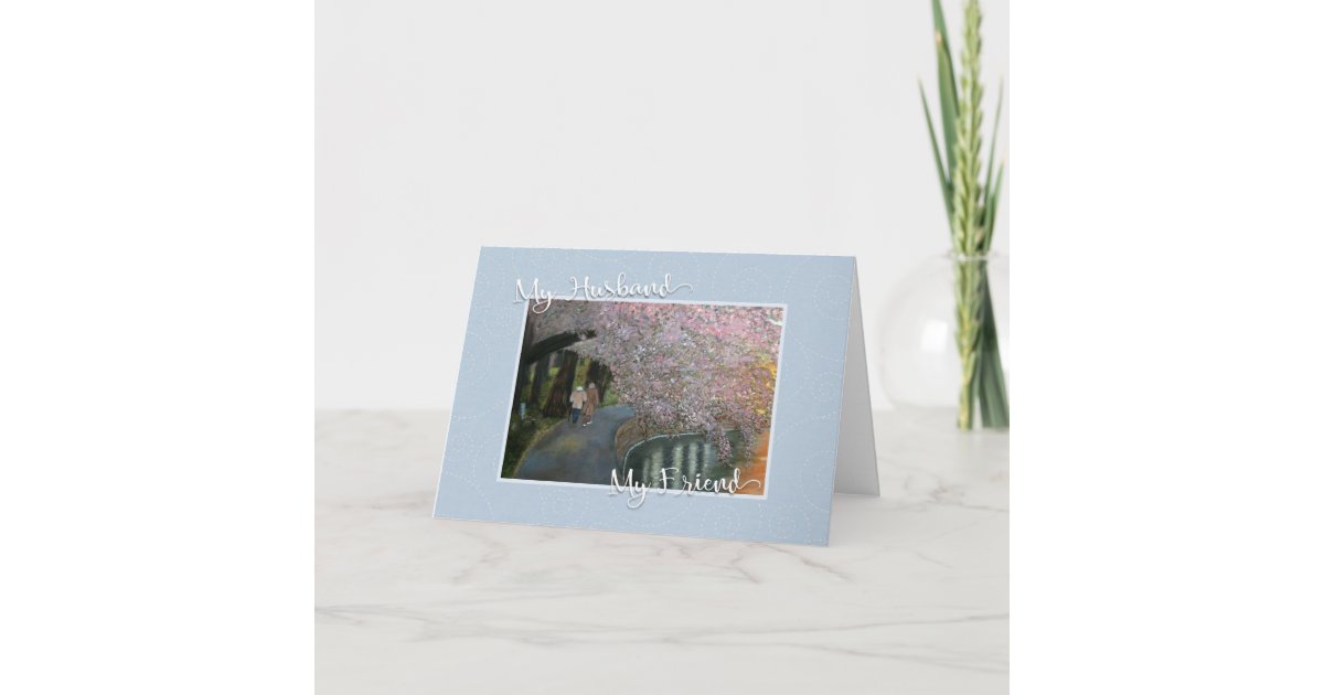 Fathers Day My Husband Friend Card Zazzle