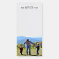 Father's Day Personalized Photo Magnetic Notepad | Zazzle