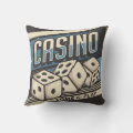 Fathers Day Roll the Dice Throw Pillow | Zazzle
