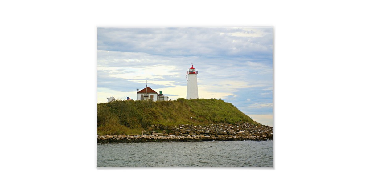Faulkners Island Lighthouse, CT Photo Print | Zazzle
