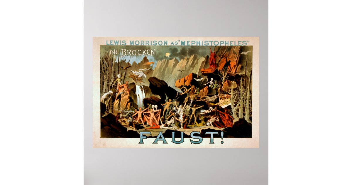 Faust Musical Theatre Poster | Zazzle