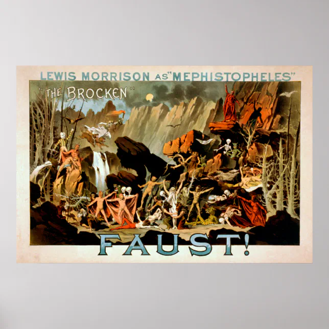 Faust Musical Theatre Poster | Zazzle
