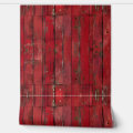 Faux Country wood pattern tiled Wallpaper | Zazzle