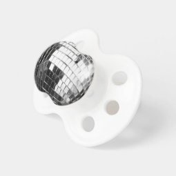 Faux Disco Ball Pacifier | Zazzle