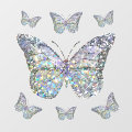 faux glitter butterfly window cling | Zazzle