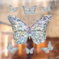 faux glitter butterfly window cling | Zazzle