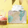 Faux Glitter Tropical Desert Wrapping Paper | Zazzle