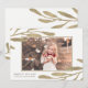 Faux Gold Frame Happy New Year Photo Holiday Card | Zazzle