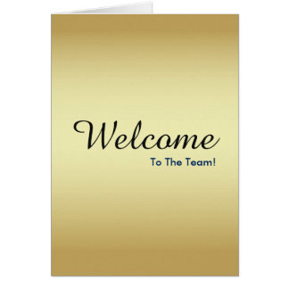 Employee Welcome Cards | Zazzle