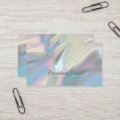 Faux Holographic Chameleon Business Card | Zazzle