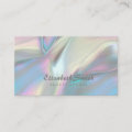 Faux Holographic Chameleon Business Card | Zazzle