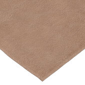 Faux Leather Natural Brown Tablecloth | Zazzle