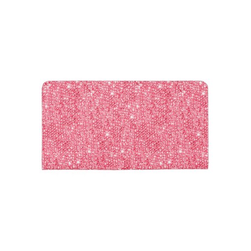Faux Pink Sequins and Diamonds Checkbook Cover | Zazzle