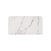 FAUX ROSE GOLD BLUSH PINK MARBLE TEXTURE STRIPS CHECKBOOK COVER | Zazzle