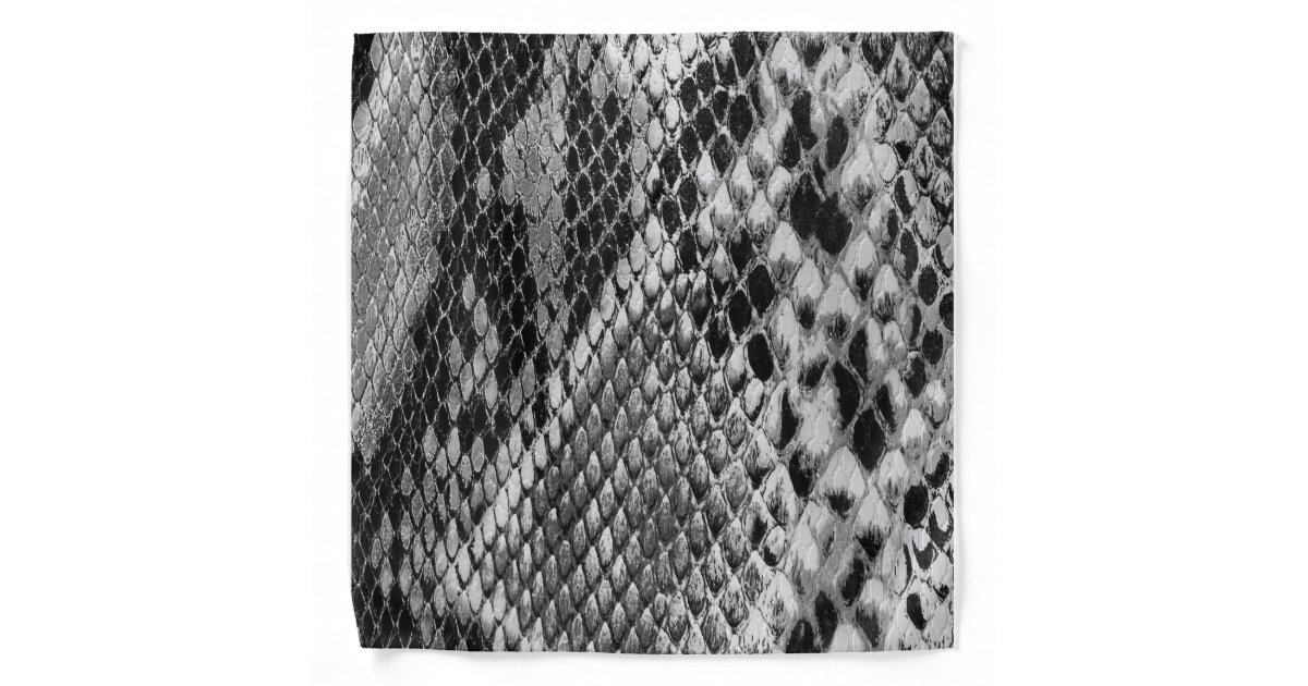 FAUX SNAKESKIN BANDANA | Zazzle