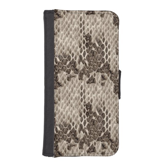 Faux Snakeskin Print iPhone Wallet Case | Zazzle.com