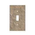 Faux Stone Light Switch - Switch Plate (Natural) | Zazzle