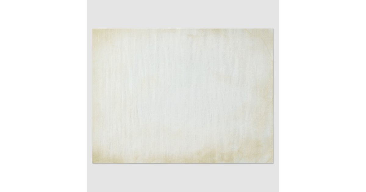 Faux Vintage Parchment Western Style Tissue Paper | Zazzle