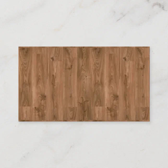 Faux Wood Grain Background Blank Business Cards | Zazzle