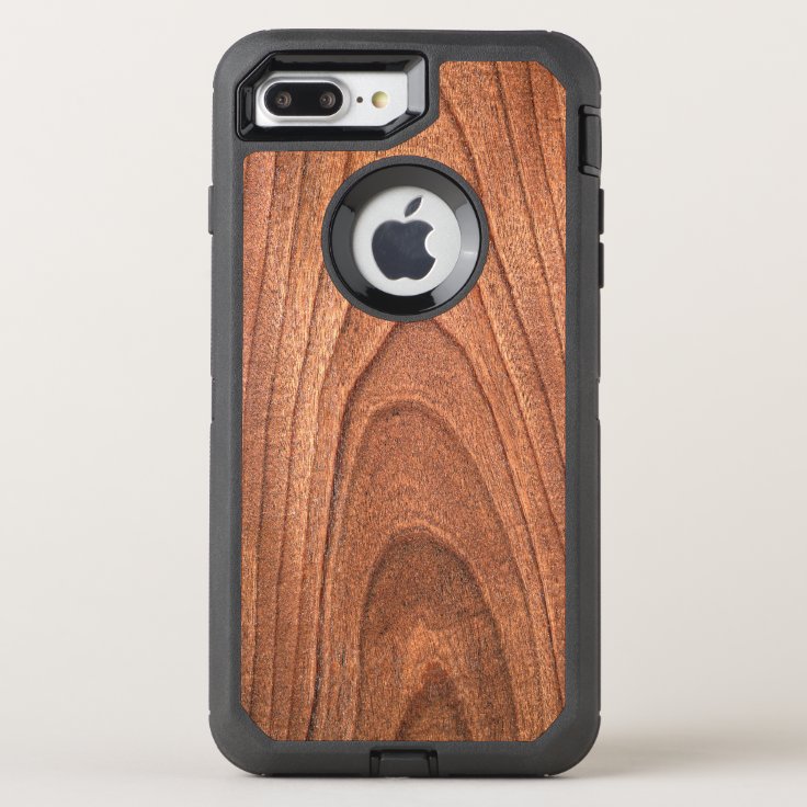 Faux wood grain pattern otter box 7 plus OtterBox iPhone case | Zazzle